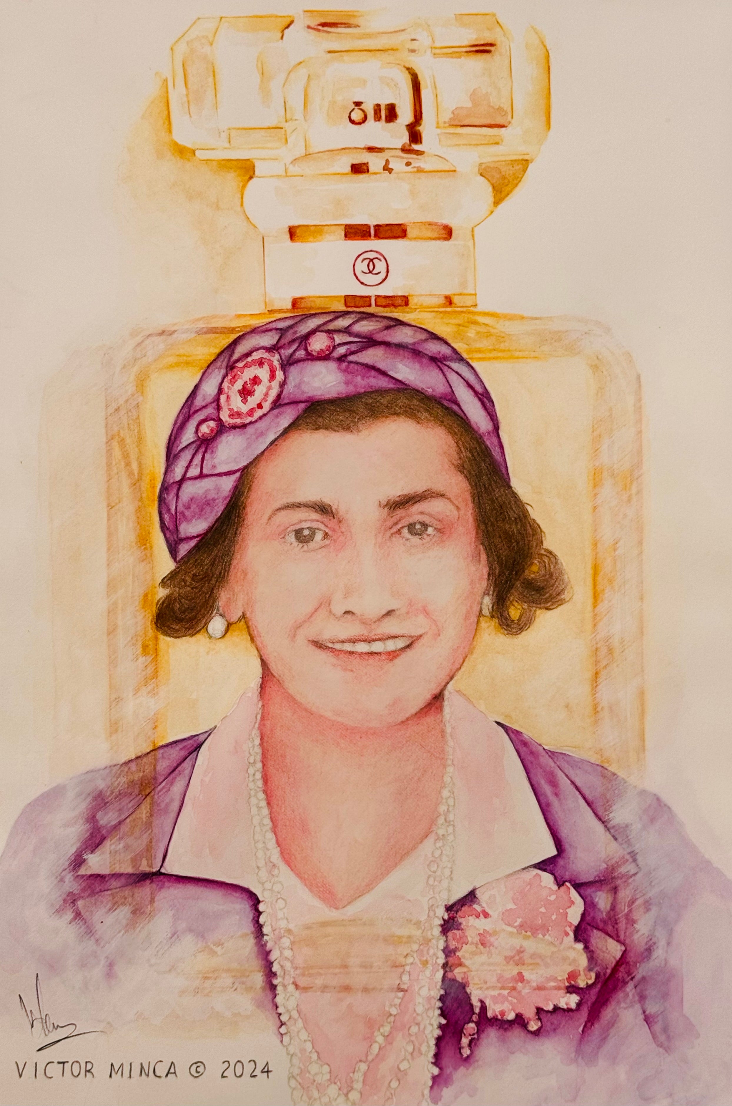 Coco Chanel – VICTOR MINCA FINE ART